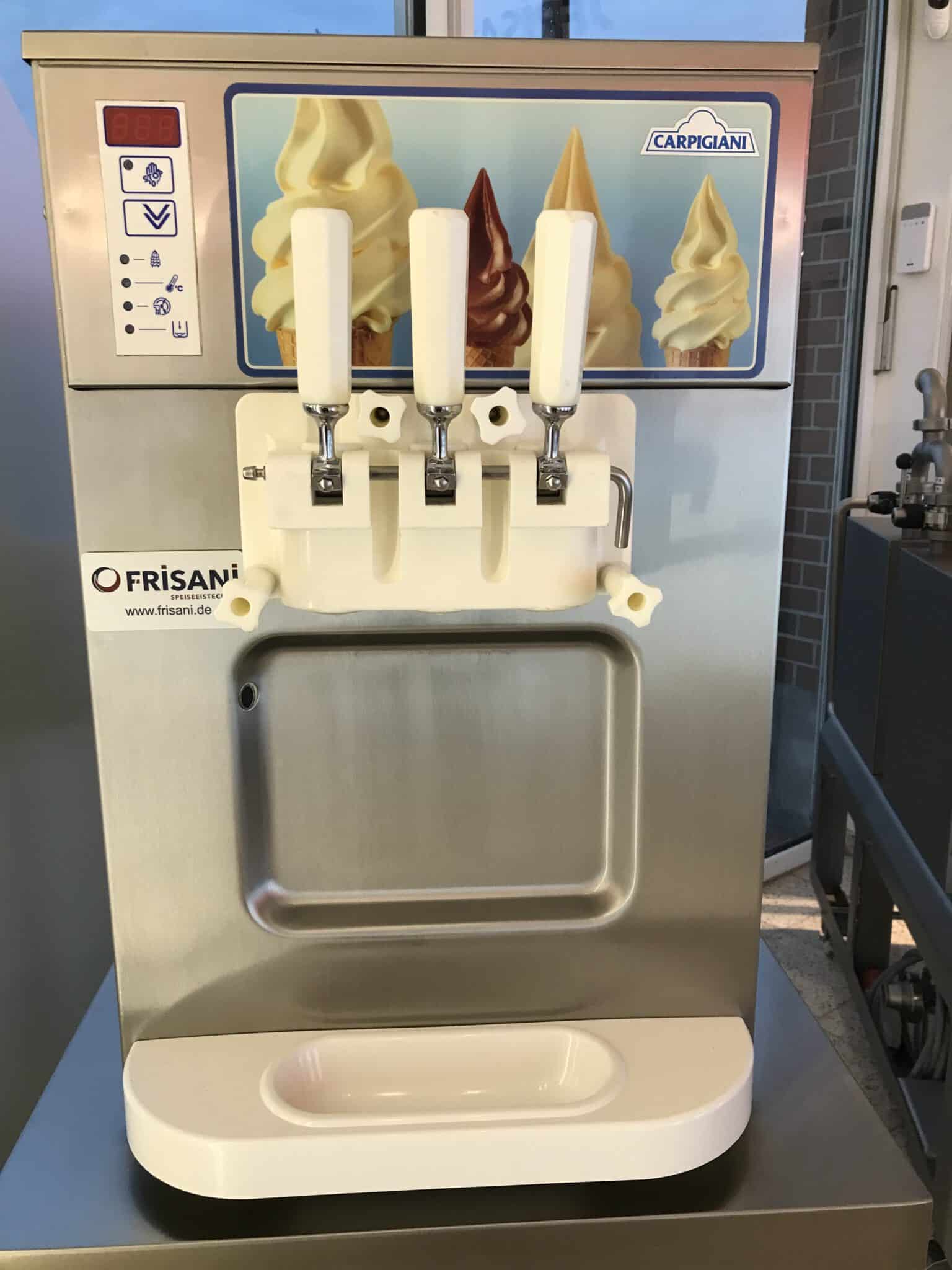 Carpigiani 173 bar soft ice cream machine - Frisani Eismaschinen ...